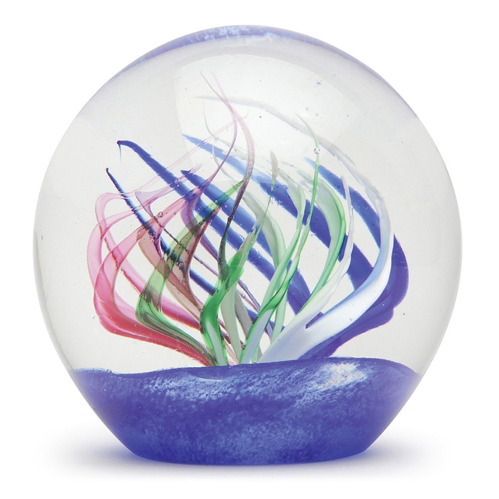 Glass Paperweight Coral